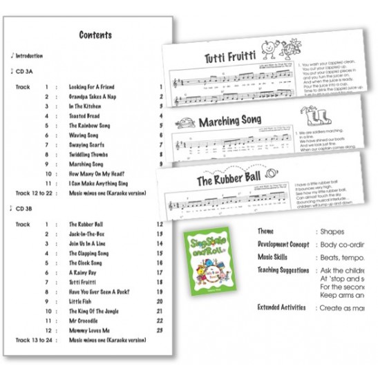 Buy Sing Shake & Roll Music & Movement - Volume 3 | Child Ed